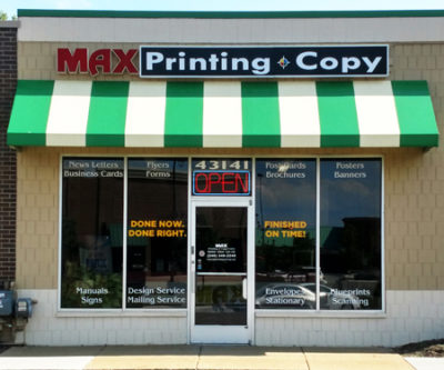 Max Printing and Copy – Complete Printing Service, Done Now, Done Right!